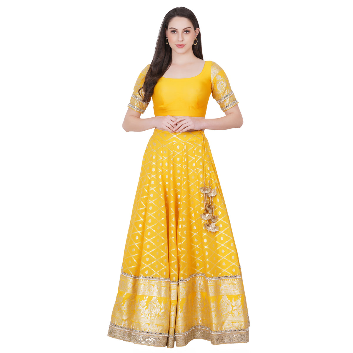 Kashi Lehenga (Yellow) – Cira India